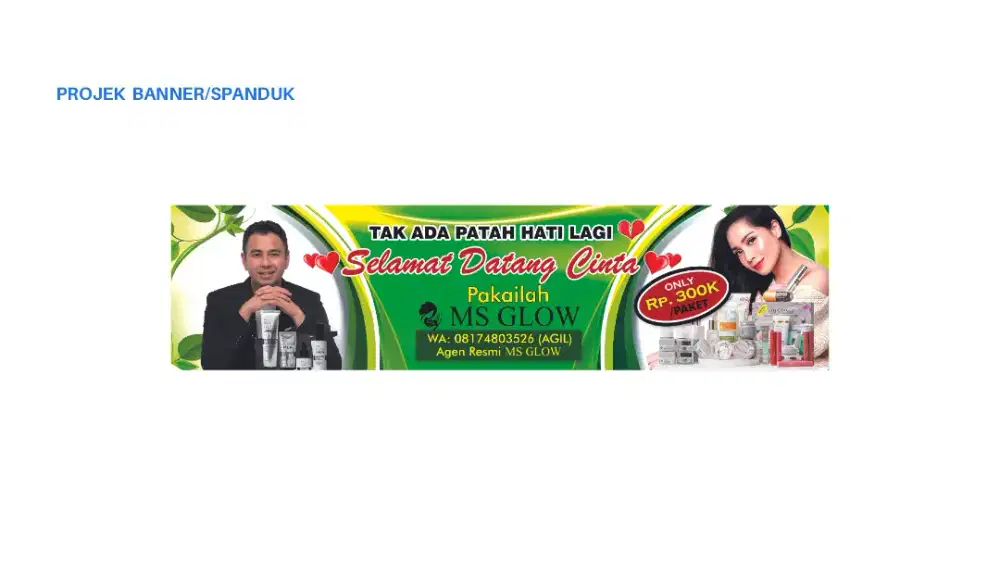 Jasa design dan cetak spanduk, roll banner, x banner brosur murah ...
