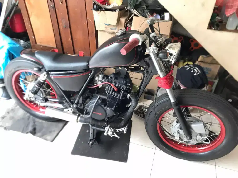Motor custom Kawasaki Binter merzy - Motor Bekas - 913095969