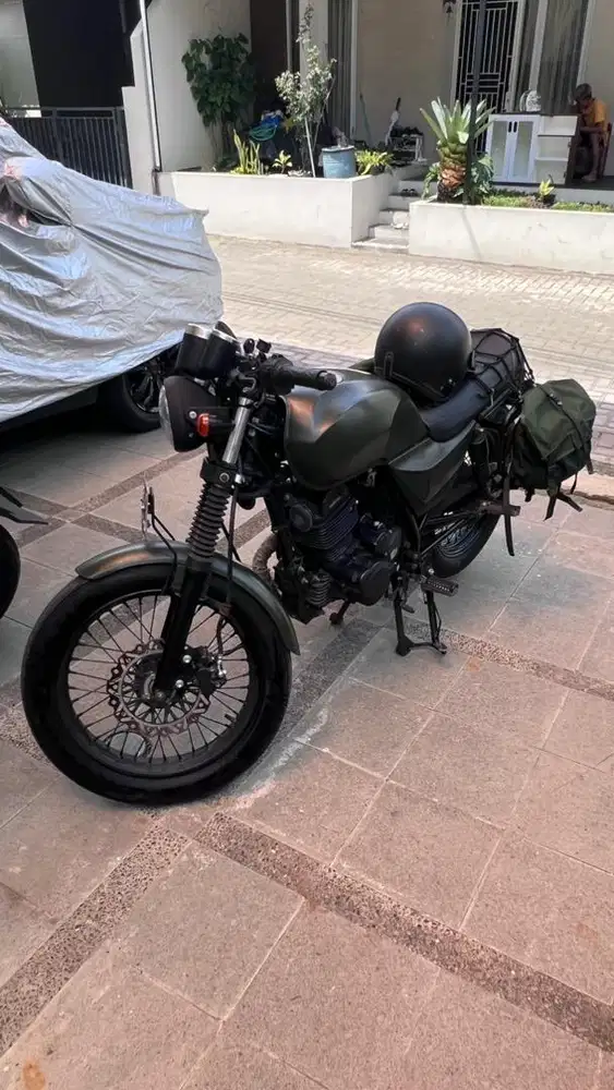 Viar Vintech 200 CC Army Bracket Side Bag Bandung Bogor - Motor Bekas ...