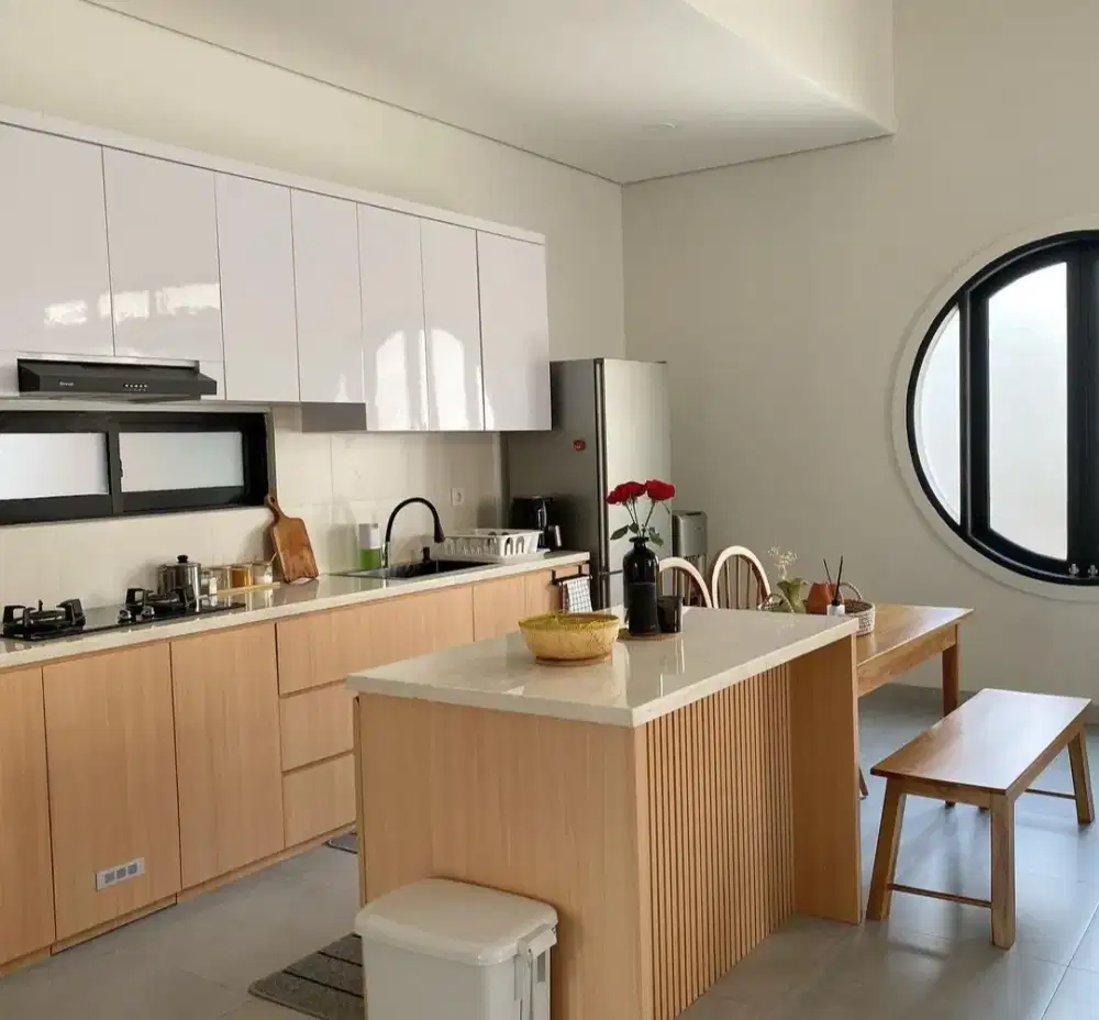 Kitchen Set Lemari Dipan Backdrop - Mebel - 893975647