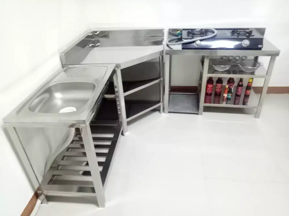 Meja Dapur Stainless di Indonesia - OLX Murah Dengan Harga Terbaik - OLX.co.id