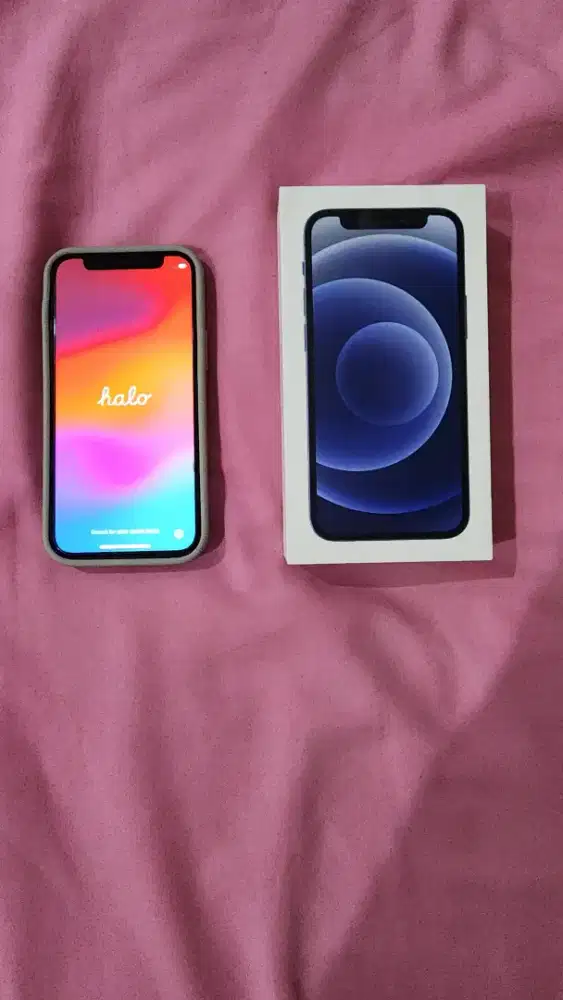 Iphone 12 mini 128gb black IBOX - Handphone - 913061062