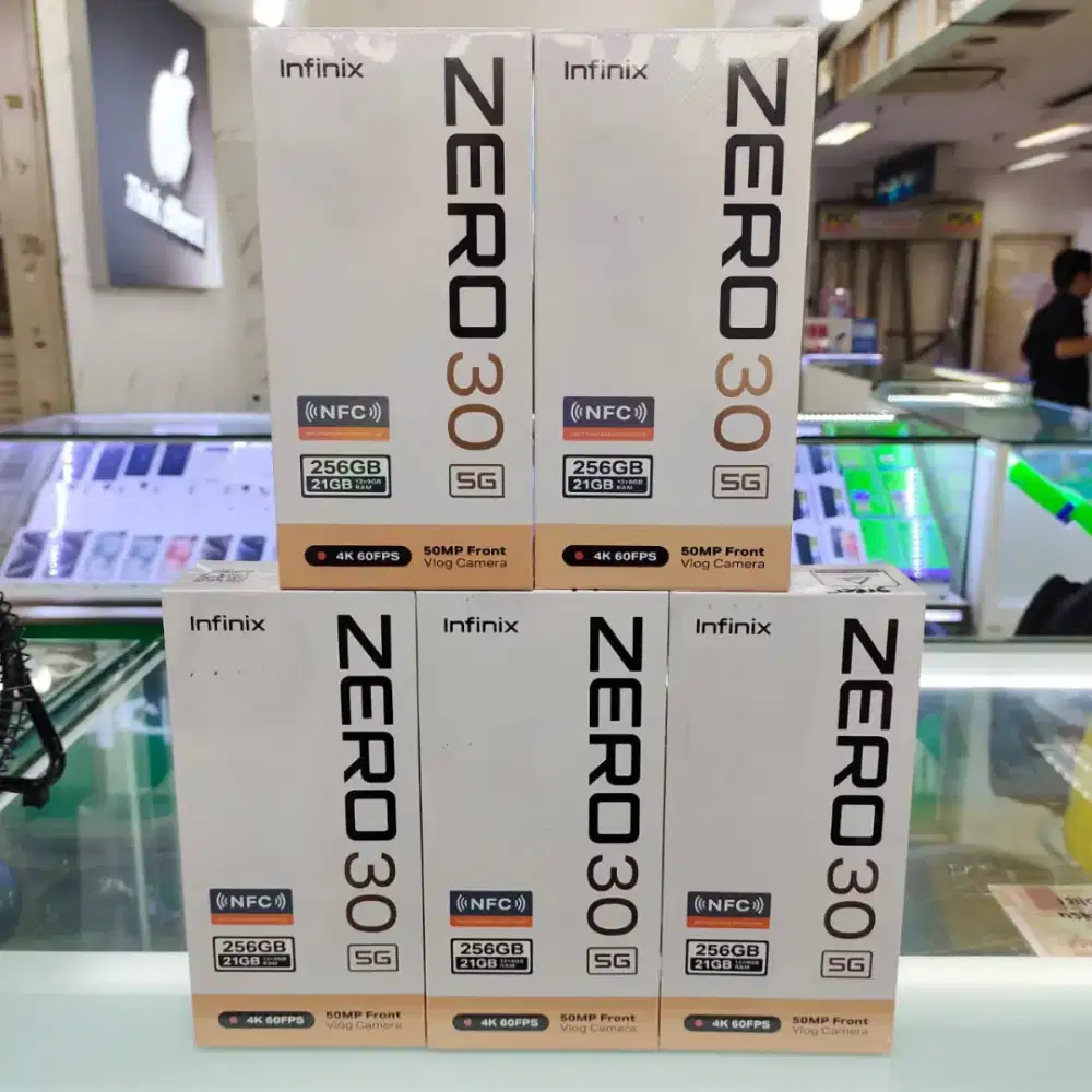 Infinix Zero 30 5G ram 12gb/256gb baru garansi resmi harga Promo - Handphone - 913830085