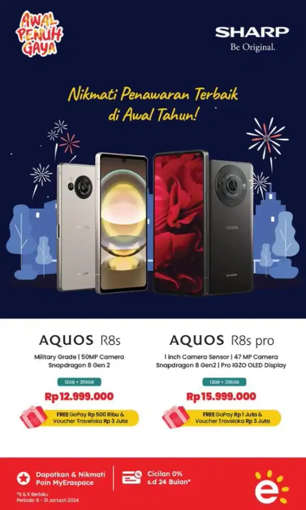 Sharp Aquos R8s di Jakarta D.K.I. - OLX Murah Dengan Harga Terbaik - OLX.co.id