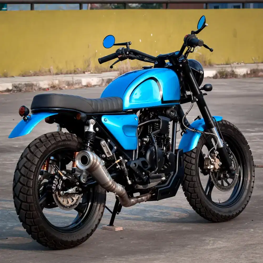 Yamaha Scorpio 225cc Custom Scrambler - Motor Bekas - 917750314