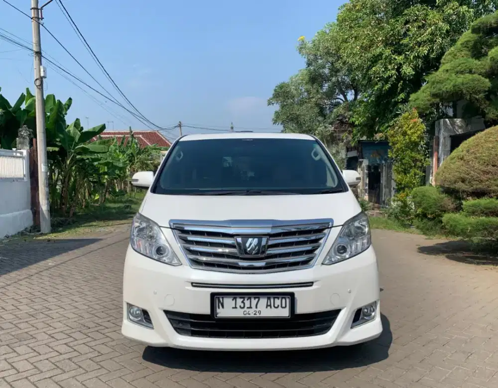 Toyota Alphard G ATPM 2012 istimewa - Mobil Bekas - 919950632