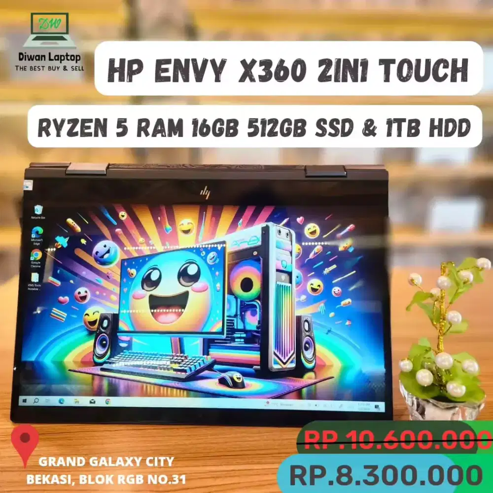 Harga Hp Envy X360 | Peralatan Komputer Lengkap OLX Indonesia