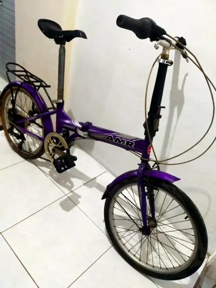 Sepeda lipat 20 AMR Frame lurus operan - Sepeda & Aksesoris - 913906329