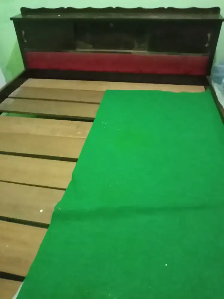 Divan/Ranjang kayu 200 x 160 cm - Mebel - 861452983