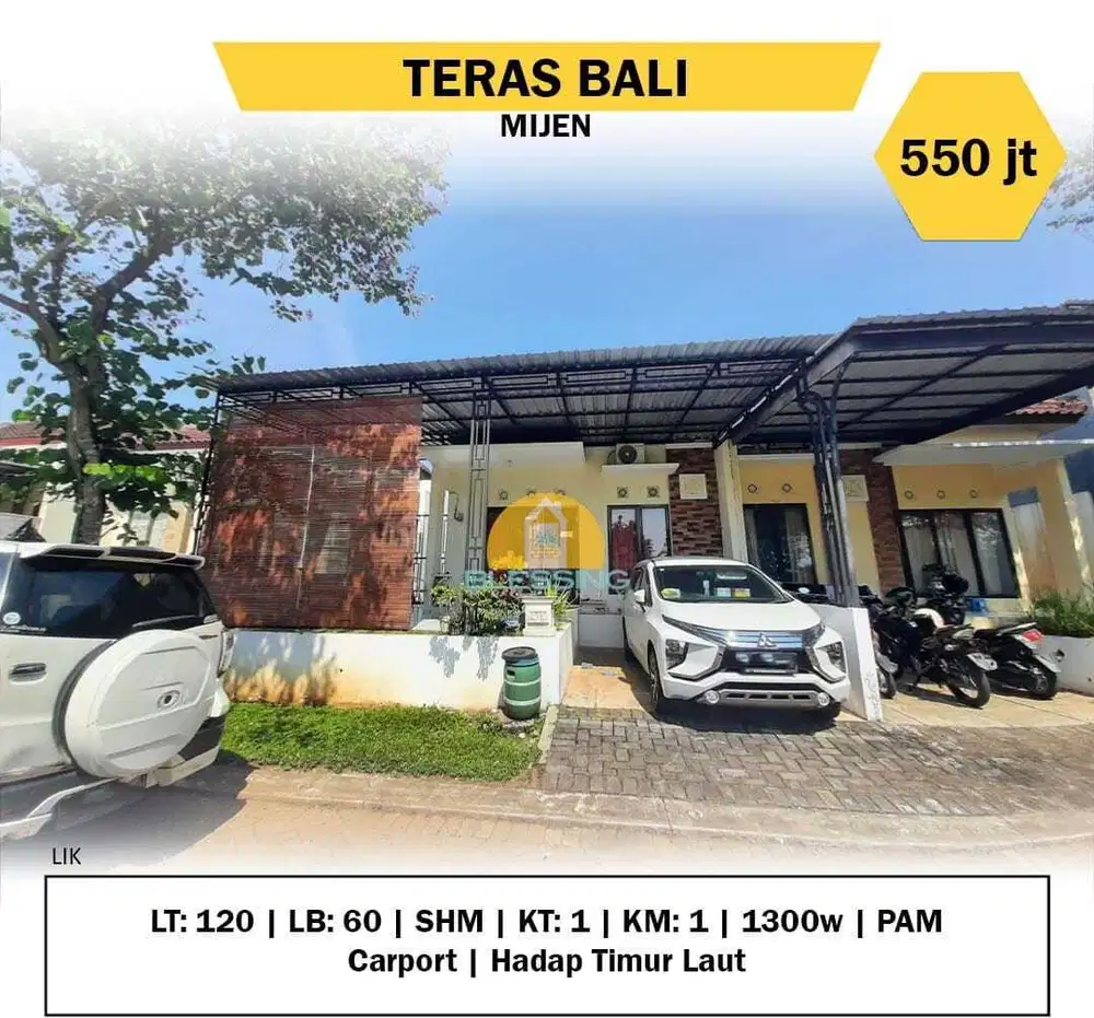 Teras Bali dalam Dijual: Rumah & Apartemen di Semarang-kota | OLX Indonesia