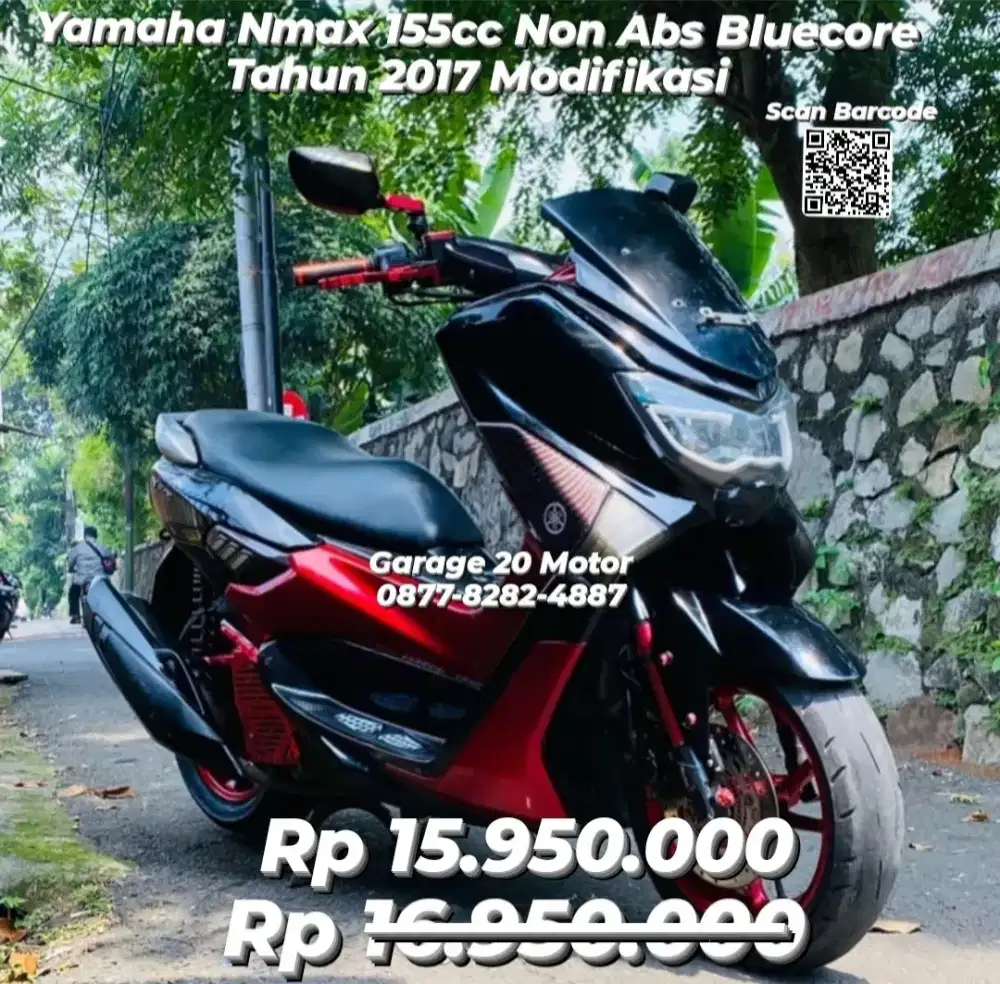 Nmax 2017 Non Abs - Jual Beli Motor Bekas Murah & Cari Motor Bekas di Indonesia - OLX.co.id