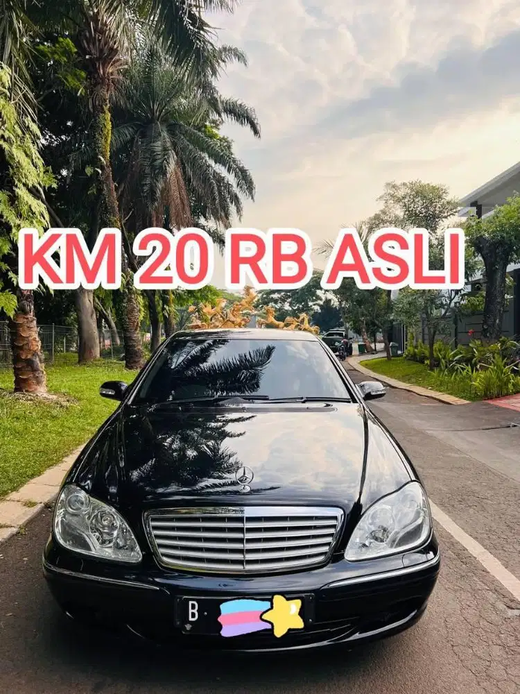 MERCEDES BENZ S600 AMG 2003 KM 20RB ANTIK SEPERTI BARU - Mobil Bekas ...