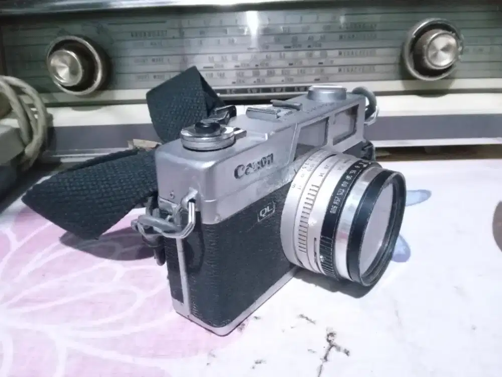 Kamera analog jadul CANON QL 17 koleksi antik vintage retro lawas rare ...