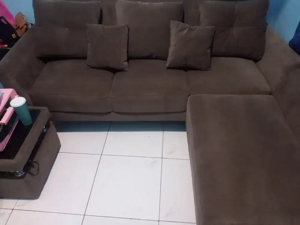 Di jual 1 set sofa liter L - Mebel - 913613474 Di jual 1 set sofa liter L - Mebel - 913613474