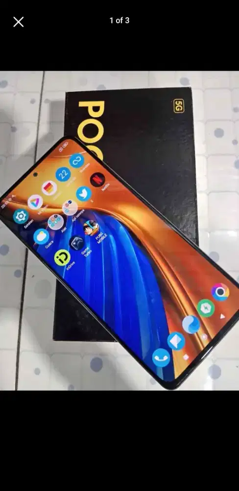 POCO F4 128 silver - Handphone - 911073827