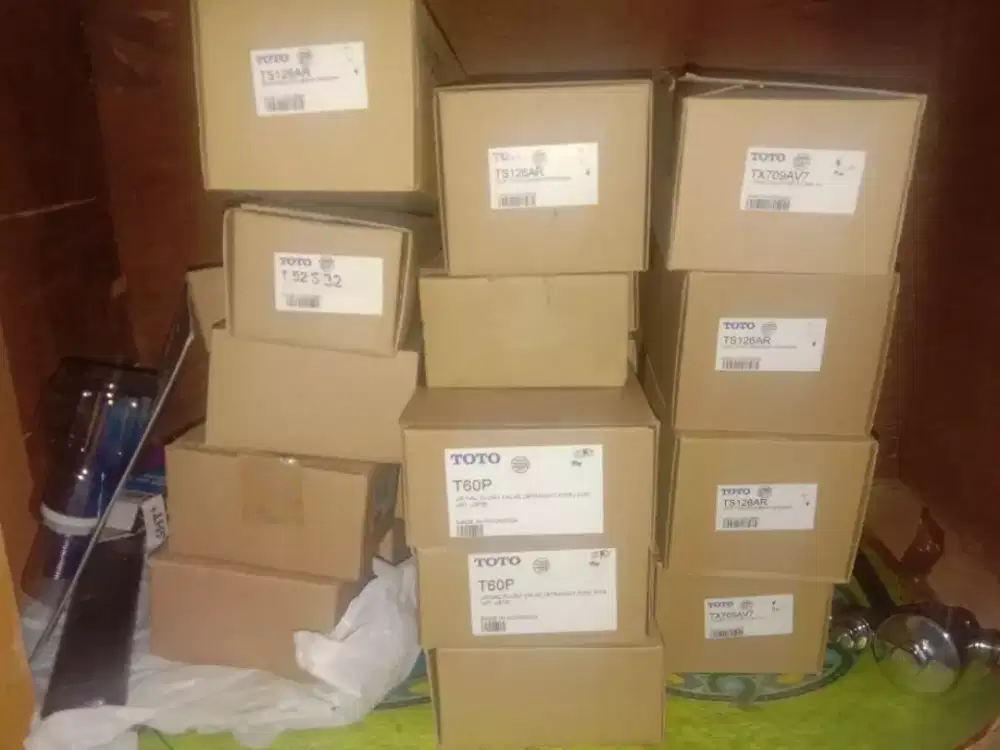 Jual beli sisa proyek valve kitz kran toto mcb - Perlengkapan Usaha - 791160527