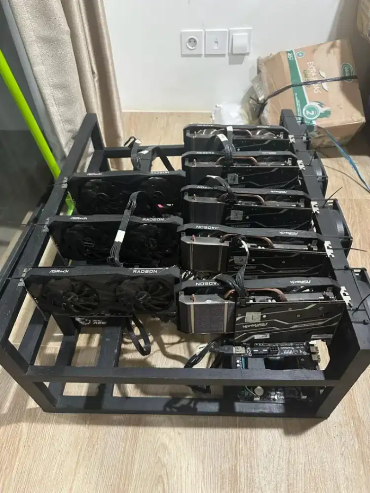 Mining Rig RX6600 Masih Garansi Resmi Murmer - Komputer - 901860463