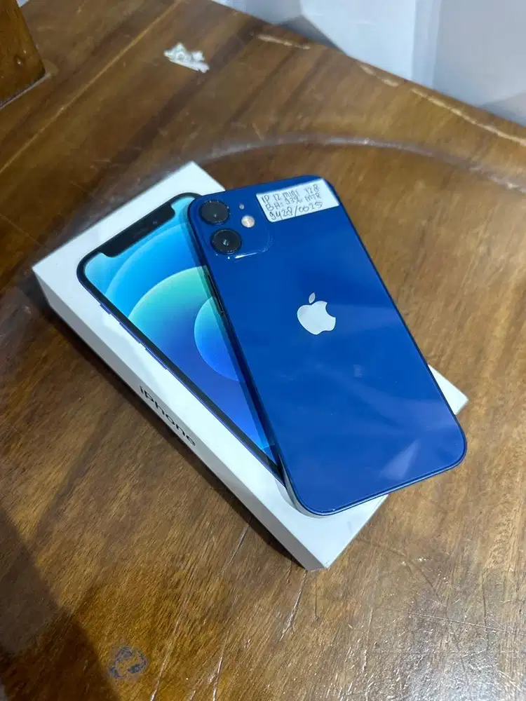 iphone 12 mini 128 gb ex inter - Handphone - 914003877