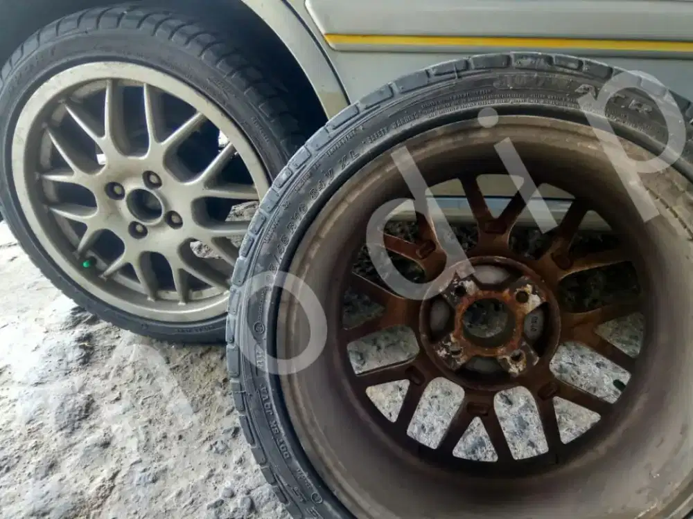 velg starlet asli JRD ori model BBS-RX 5pc plus ban - Velg dan Ban ...