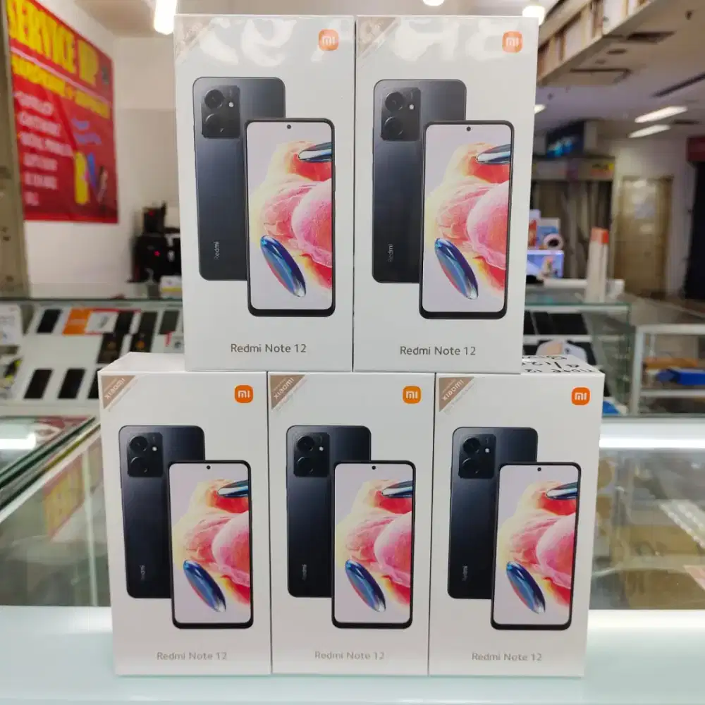 Xiaomi Redmi note 12 ram 6gb/128gb baru garansi resmi harga Promo ...