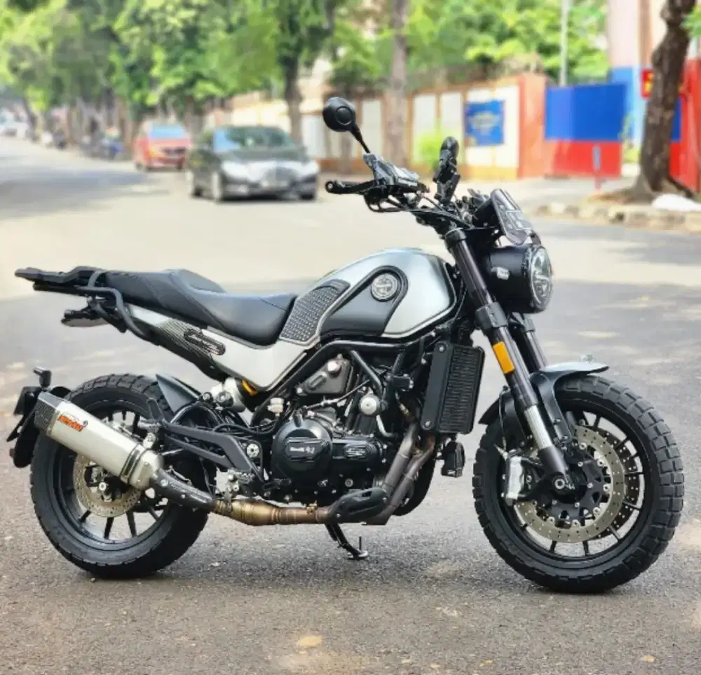 Benelli Leoncino 500 scrambler with slipper clutch - Motor Bekas ...