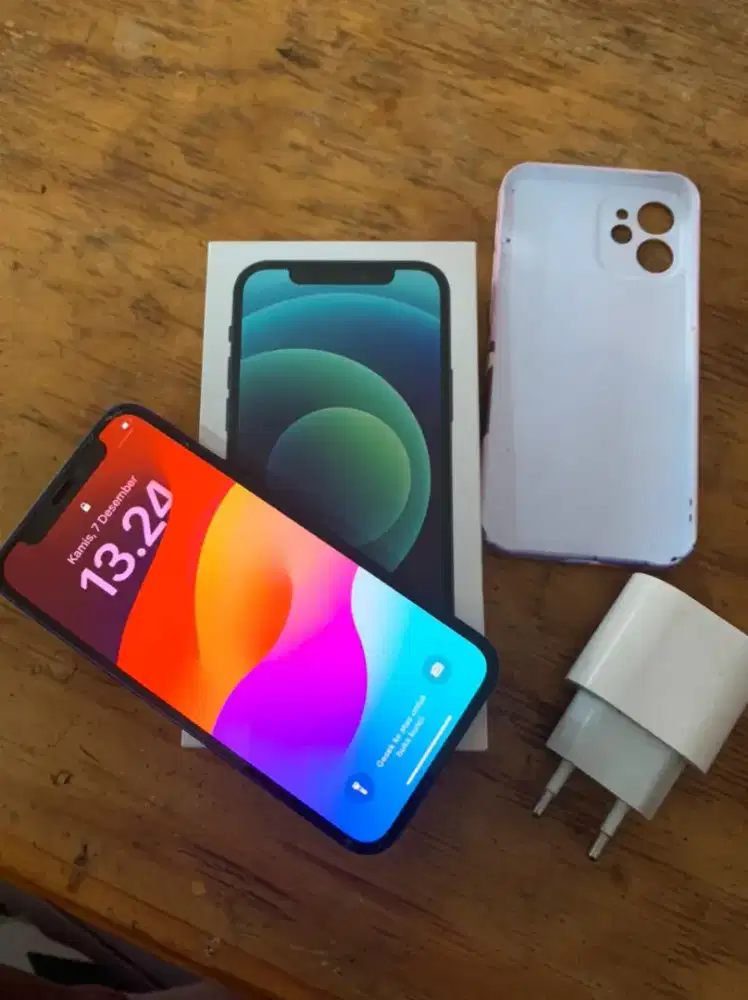 iPhone 12 mini kondisi masi mulus kapasitas 64gb - Handphone - 913299761
