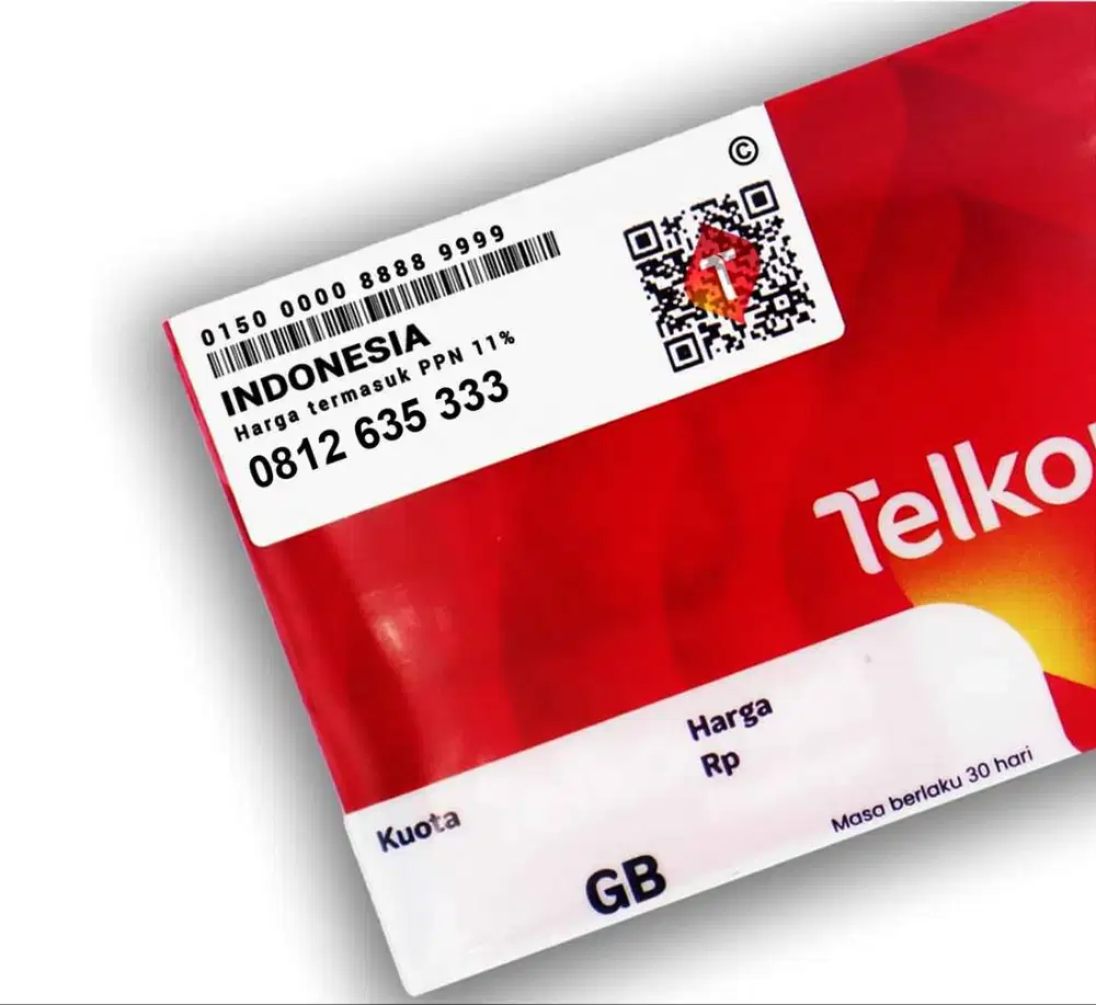 Simpati 10 digit ekor triple 3 - Aksesoris HP & Tablet - 913783024