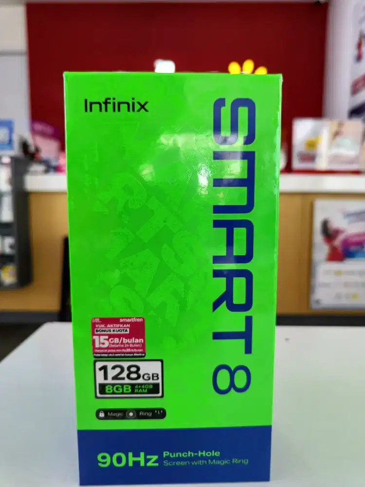 Erafone Infinix Smart 8 4+4/128GB Stok Terbatas! - Handphone - 913613883