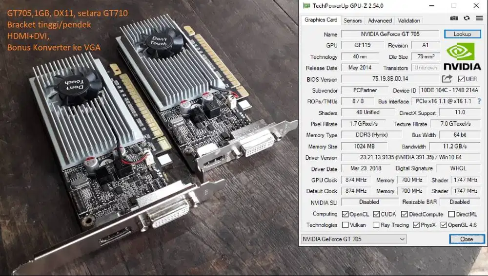 Gt Vga di Indonesia - OLX Murah Dengan Harga Terbaik - OLX.co.id