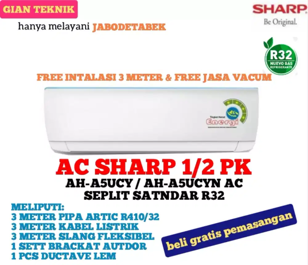 Ac 2 Pk Sharp di Indonesia - OLX Murah Dengan Harga Terbaik - OLX.co.id