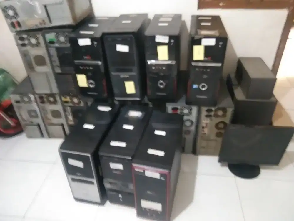 Terima borong barang bekas ex kantor rusak Cpu printer lcd server aki ...