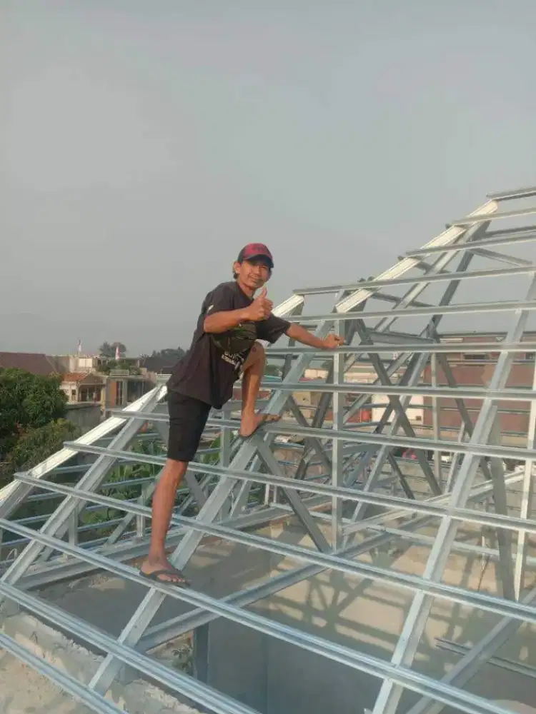 Baja ringan (SNI) Bongkar pasang atap baja ringan se-jabodetabek √ ...
