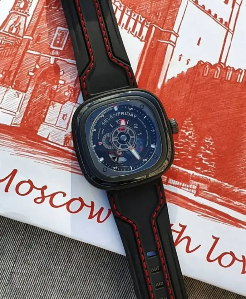 Jam Sevenfriday P3C/02 Racer III Original - Jam Tangan - 913784129