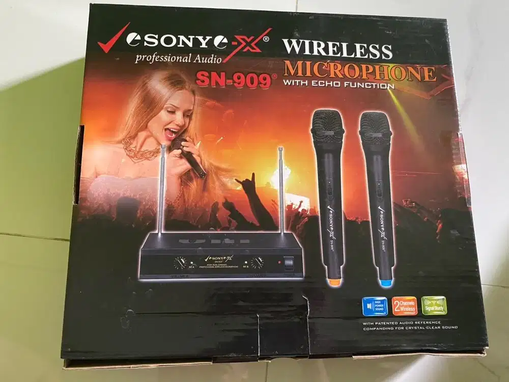 Microphone SONY WIRELESS SN 909 - TV & Audio, Video - 901914651