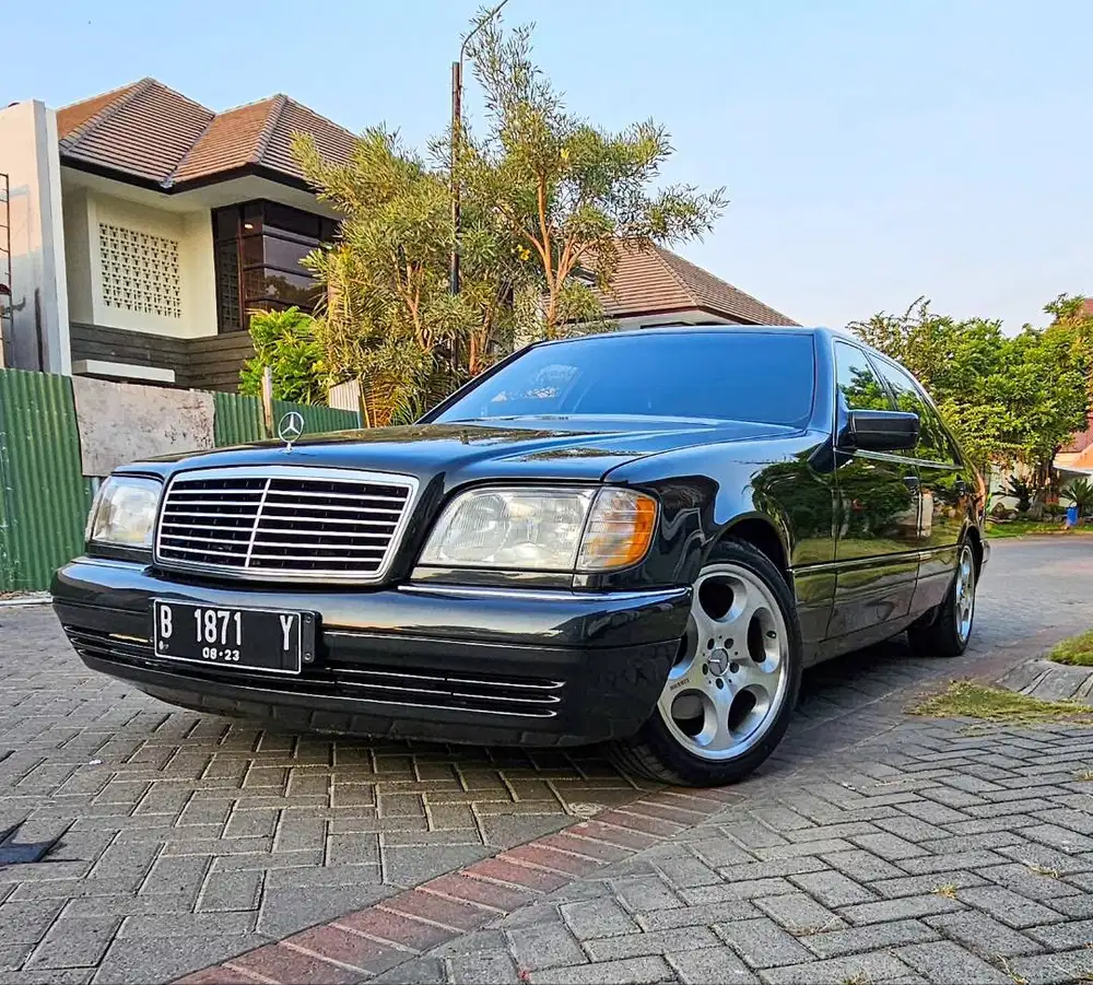 Mercy Mercedes Benz S320 W140 1996 Black Record Surabaya W140 Hitam - Mobil Bekas - 900214441