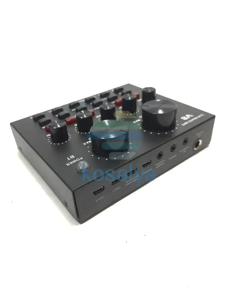 Sound Card V8 Mixer SoundCard V8 MIXER Audio USB External - TV & Audio ...