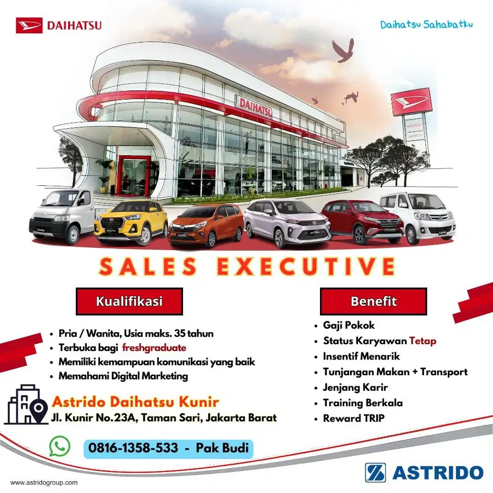 Kerja Sales di Jakarta D.K.I. - OLX Murah Dengan Harga Terbaik - OLX.co.id