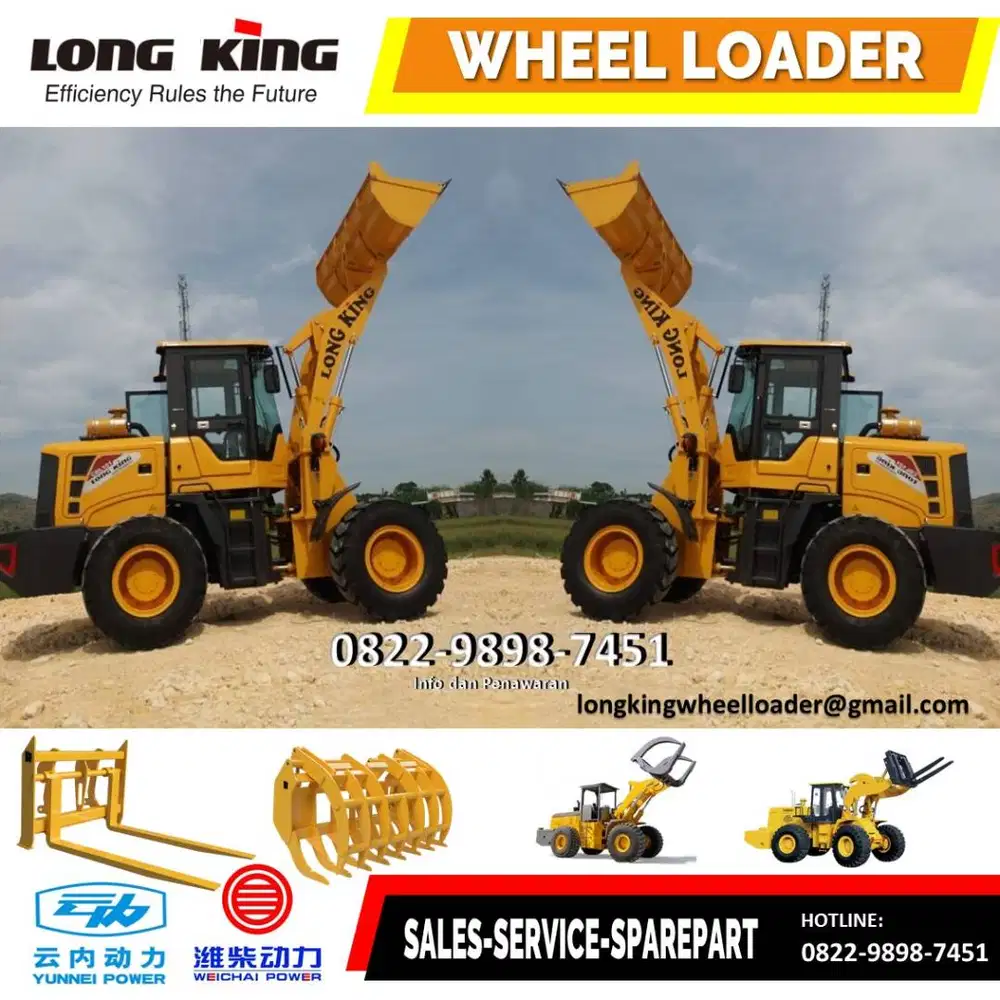 Wheel Loader - Dijual Mesin & Keperluan Industri Murah di Jakarta D.K.I ...