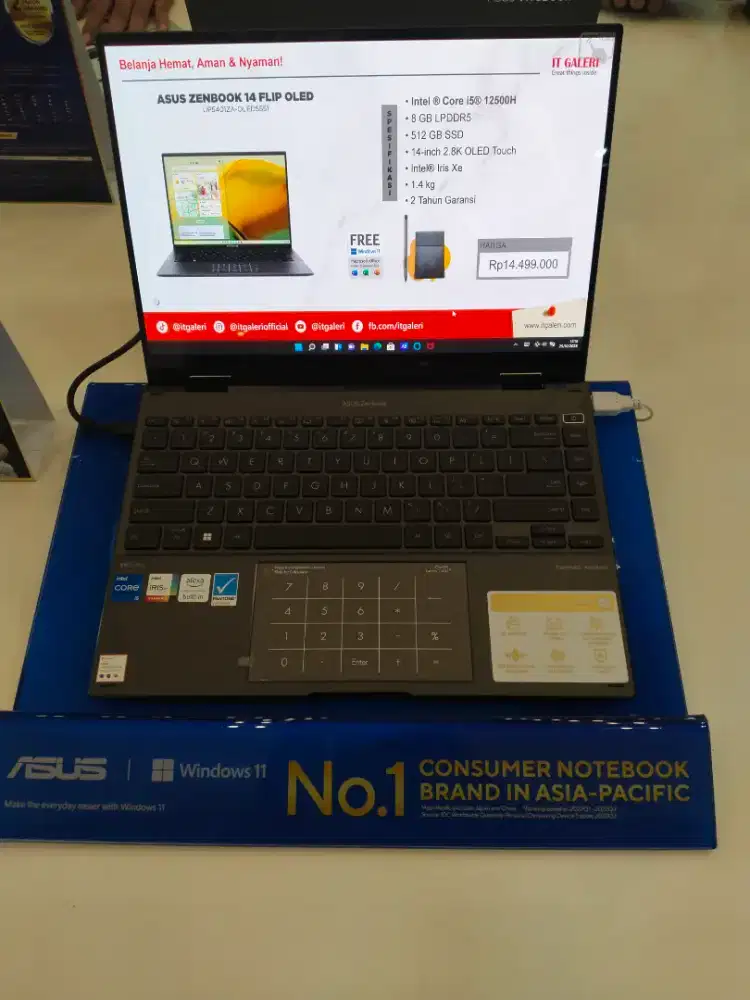 Asus Zenbook Oled di Indonesia - OLX Murah Dengan Harga Terbaik - OLX.co.id