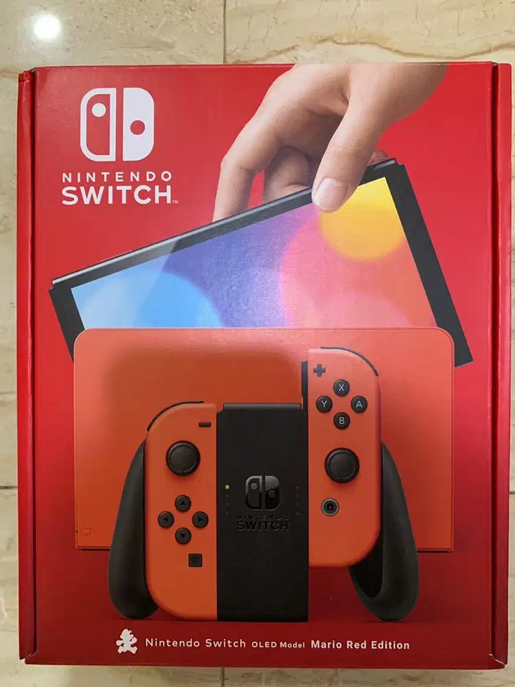 Nintendo Switch Oled Mario Red Edition Games And Console 913696191