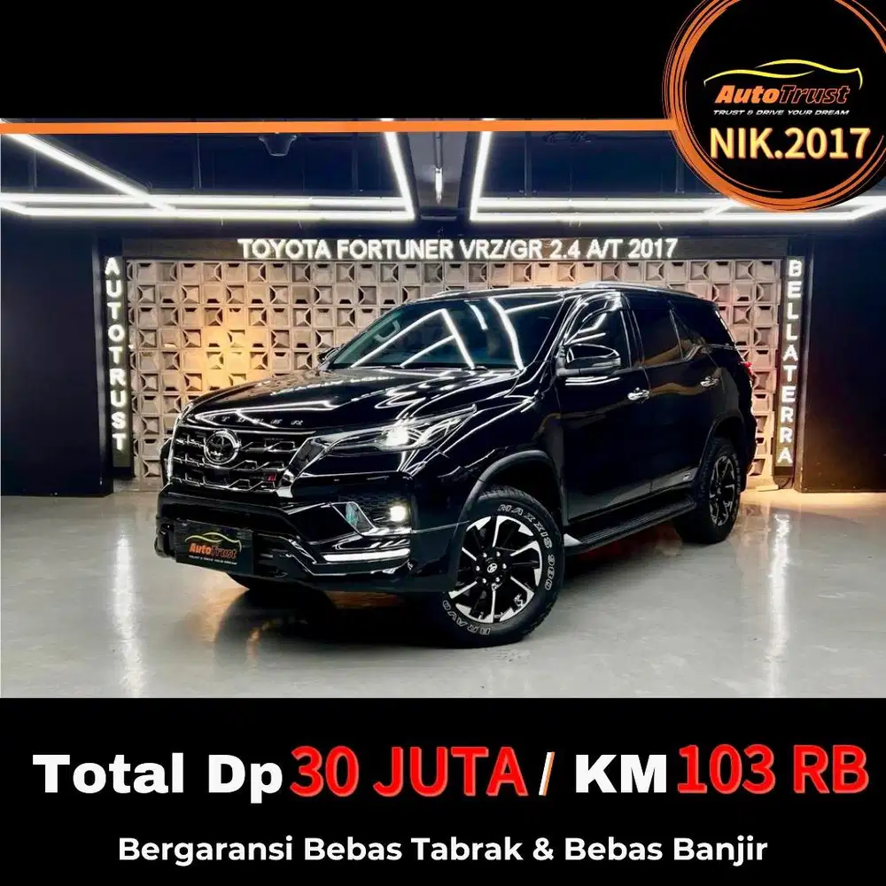 [OTR Sesuai Kontrak] Toyota Fortuner Upgrade Gr 2.4 Vrz Solar A/T 2017 ...