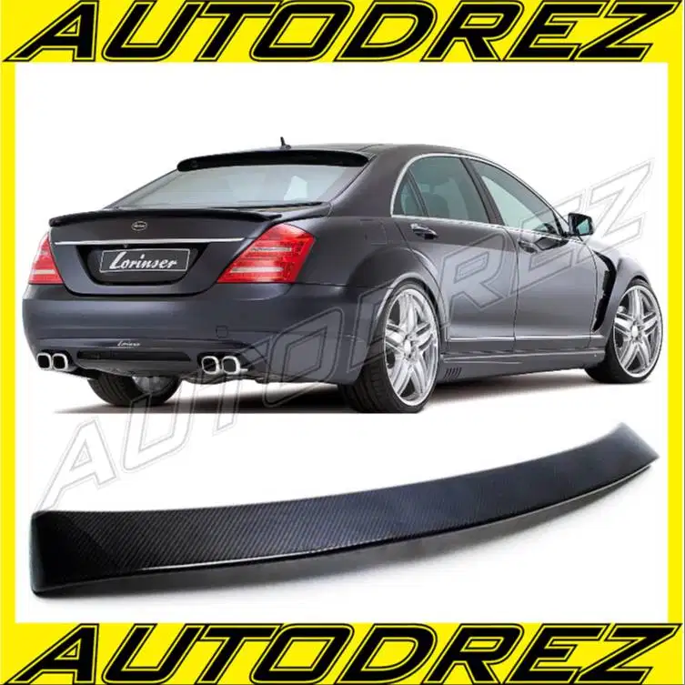 Roof Spoiler Carbon Mercy Mercedes S-Class W221 Lorinser Import Taiwan ...