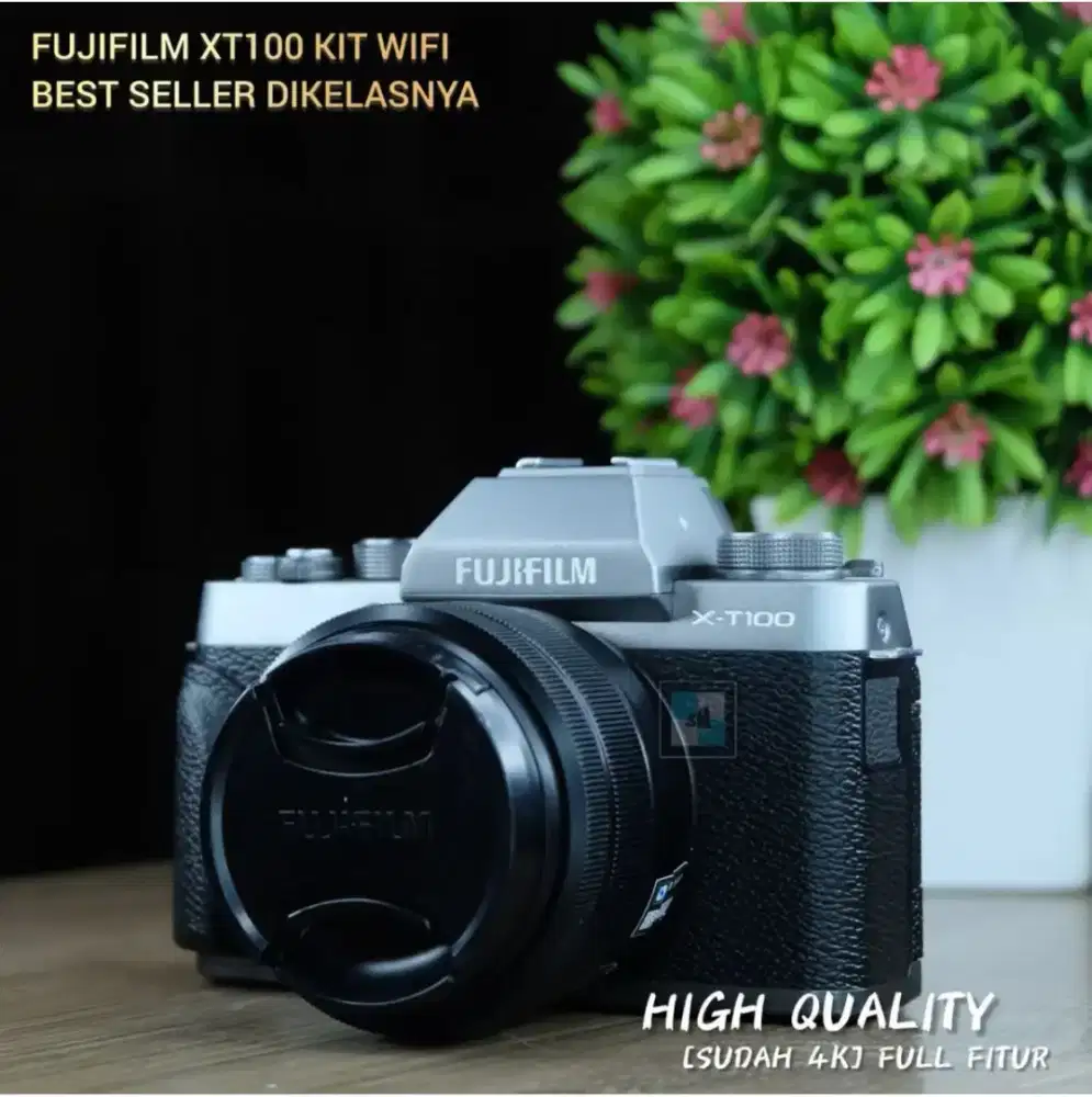 [FullFitur] Fujifilm XT100 Best Seller Fullset Box - Fotografi - 913495834