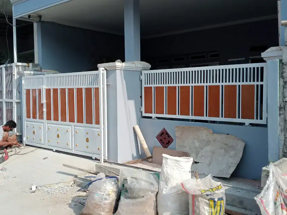 Pagar grc motif kayu - Konstruksi dan Taman - 871599896