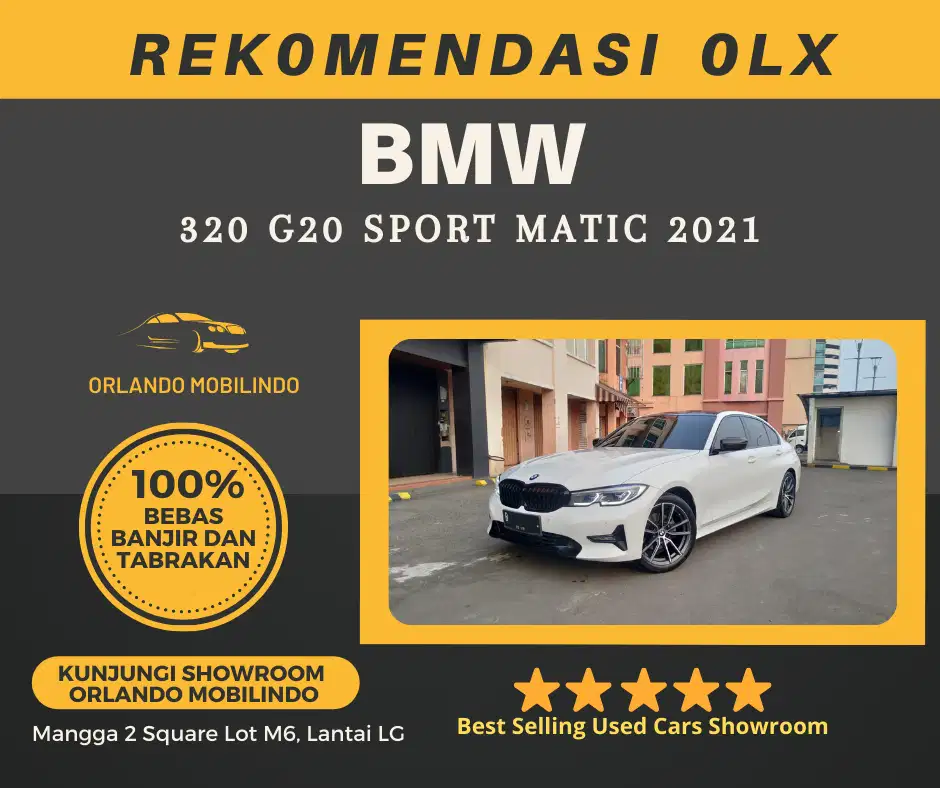 BMW 320i G20 M-Sport Matic 2021/2020/2022/2023 - Mobil Bekas - 913962382
