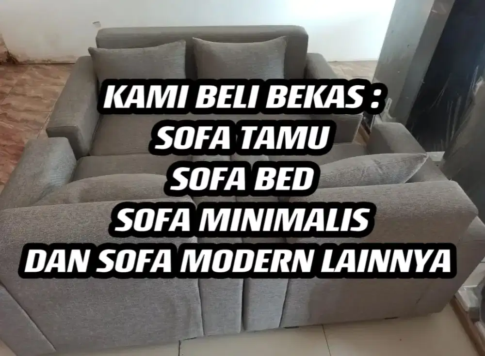 Jual Sofa Bed Bekas Di Jakarta | Baci Living Room