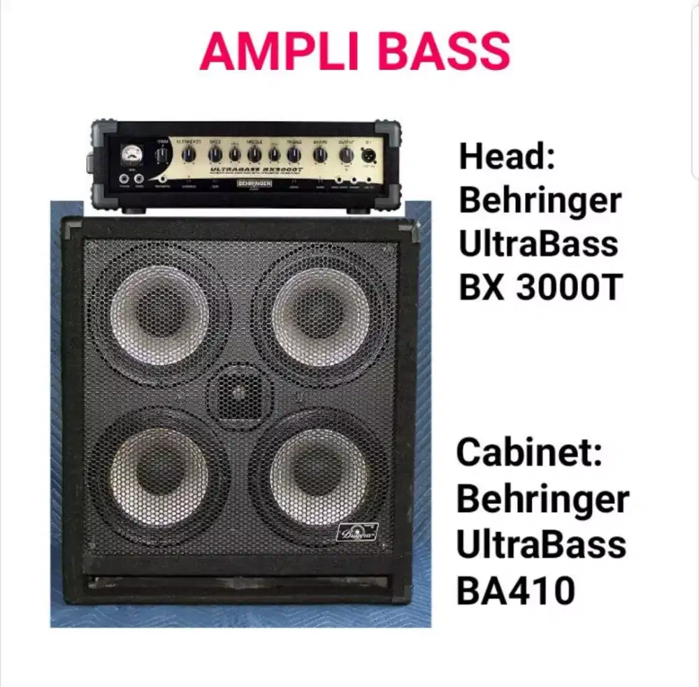 Behringer Ultrabass Ba410 Bass Cabinet | Cabinets Matttroy