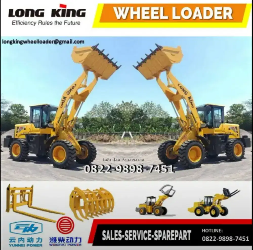 Wheel Loader - Dijual Mesin & Keperluan Industri Murah di Jakarta D.K.I ...